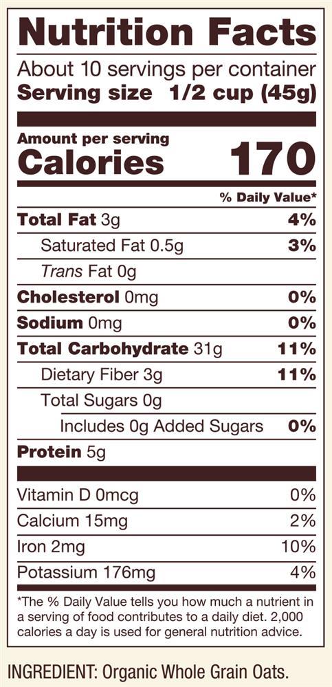 Bob's Organic Quick Cooking Rolled Oats – Paris Natural Foods