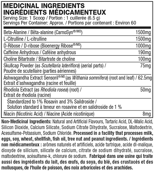 MuscleTech Anarchy Pre-Workout White Grape 387g – Paris Natural Foods