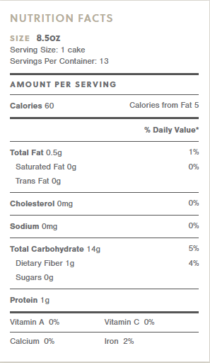 Lundberg Brown Rice Cakes Unsalted 241G – Paris Natural Foods